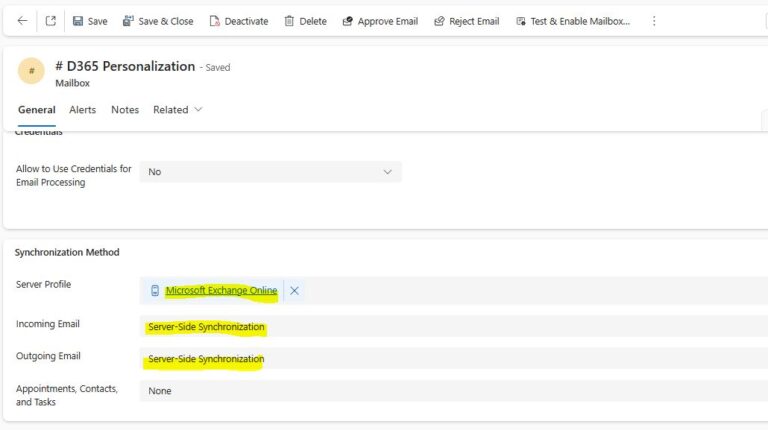 Email message Pending send status in Dynamics 365 - halfstack.org